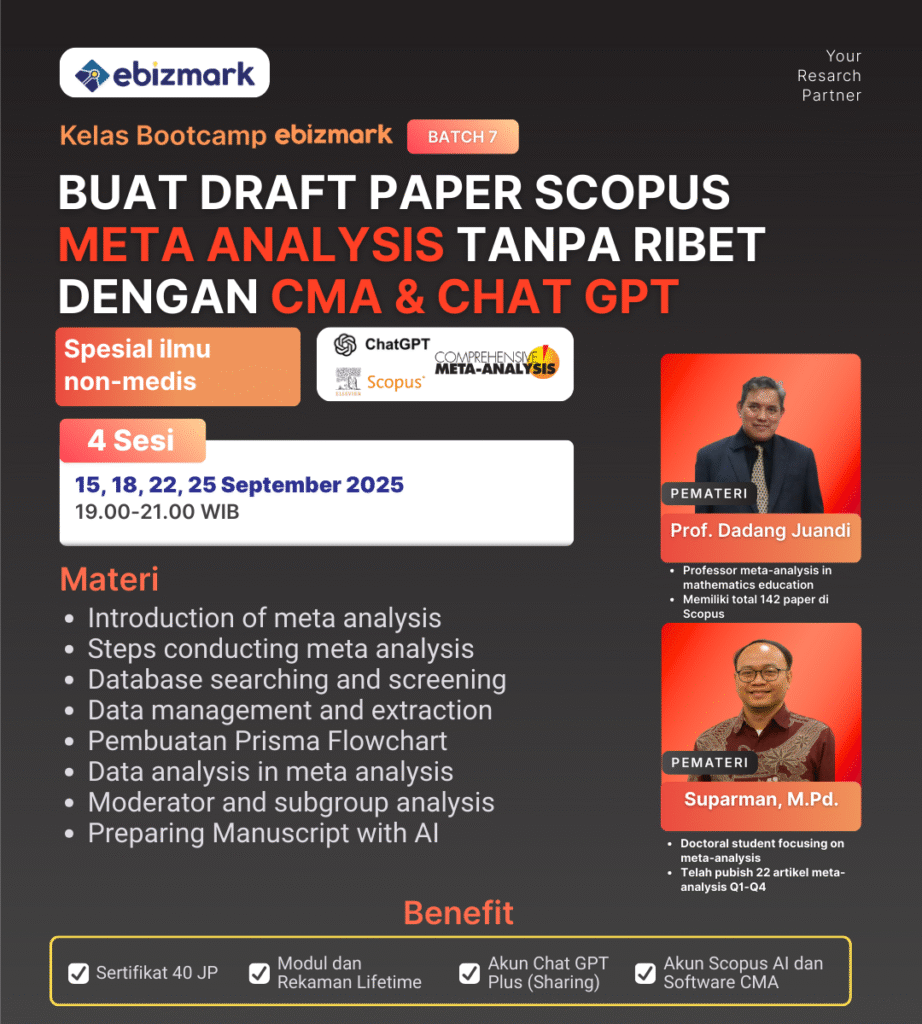 Pelatihan Meta Analysis - Ebizmark